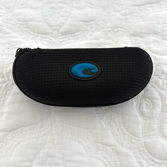 Costa | Accessories | Costa Sunglasses Case Black Blue Logo Eyeglasses ...